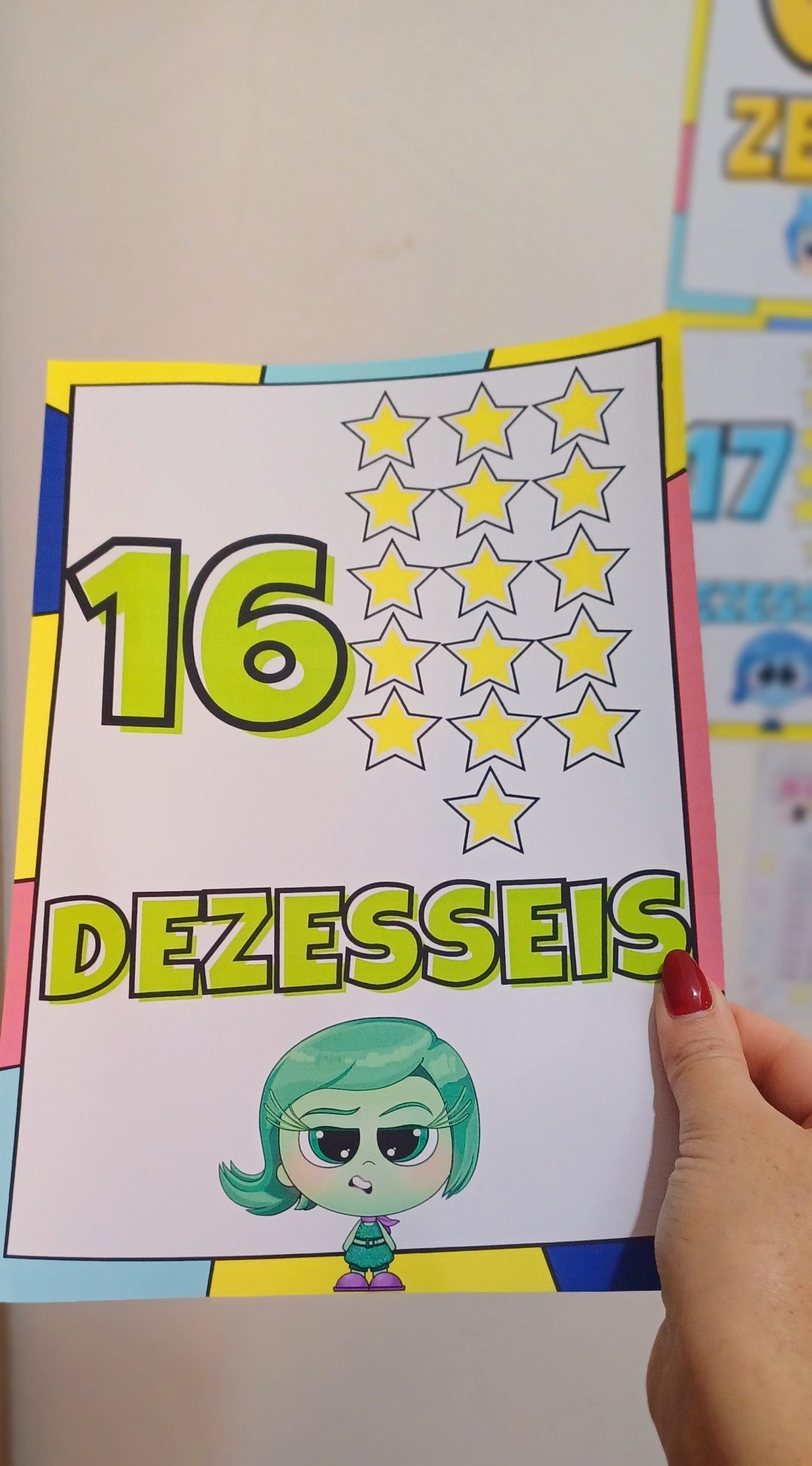 NÚMEROS DE PAREDE DIVERTIDAMENTE – Talyne Wolter: Recursos Pedagógicos ...