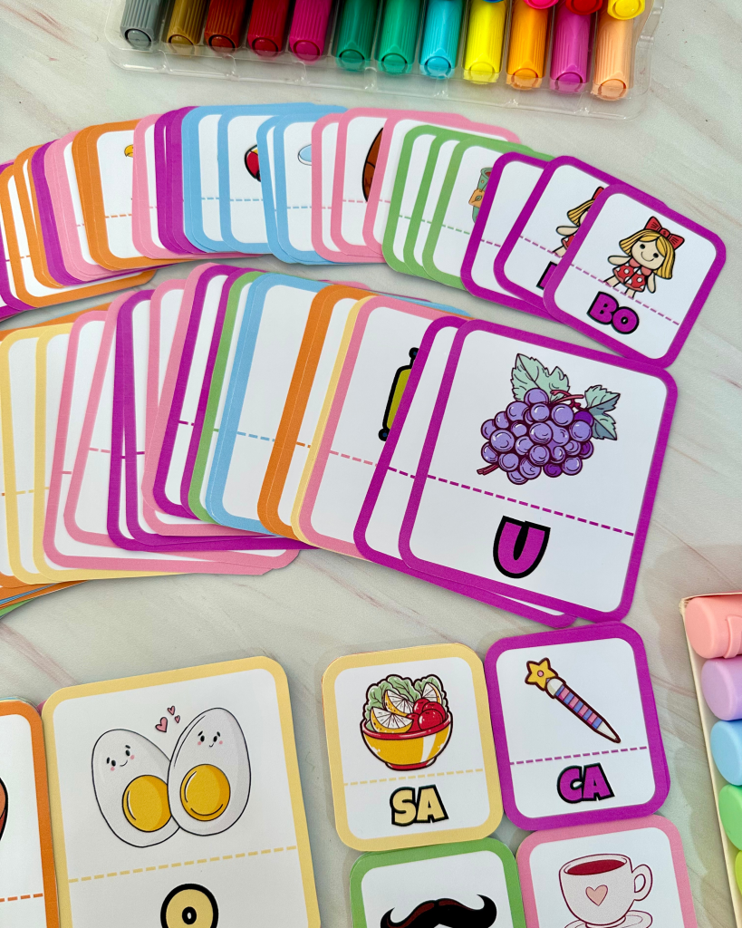 Jogo da Memória das Sílabas – Talyne Wolter: Recursos Pedagógicos para ...