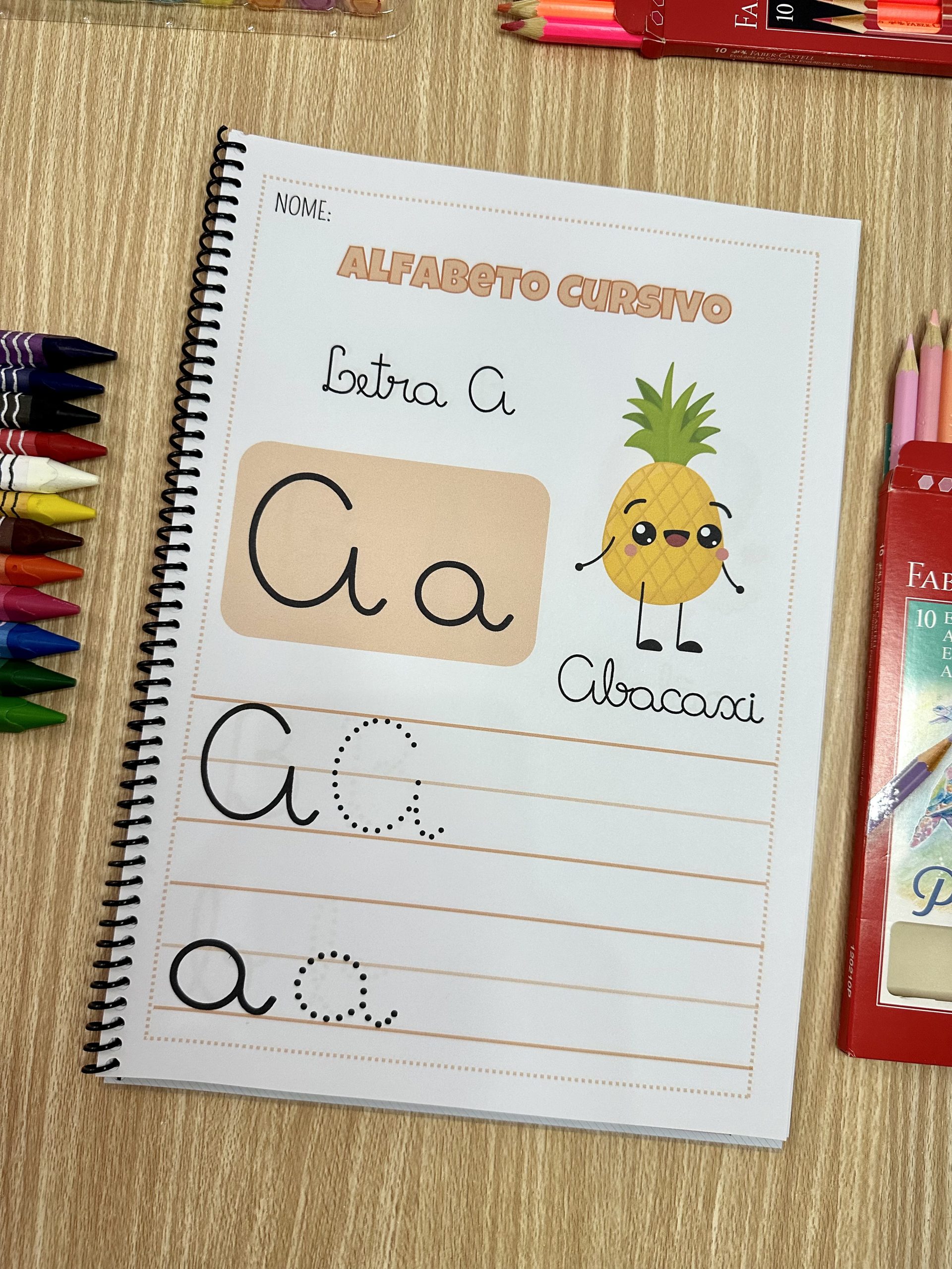 Alfabeto Cursivo – Talyne Wolter: Recursos Pedagógicos para Educadores