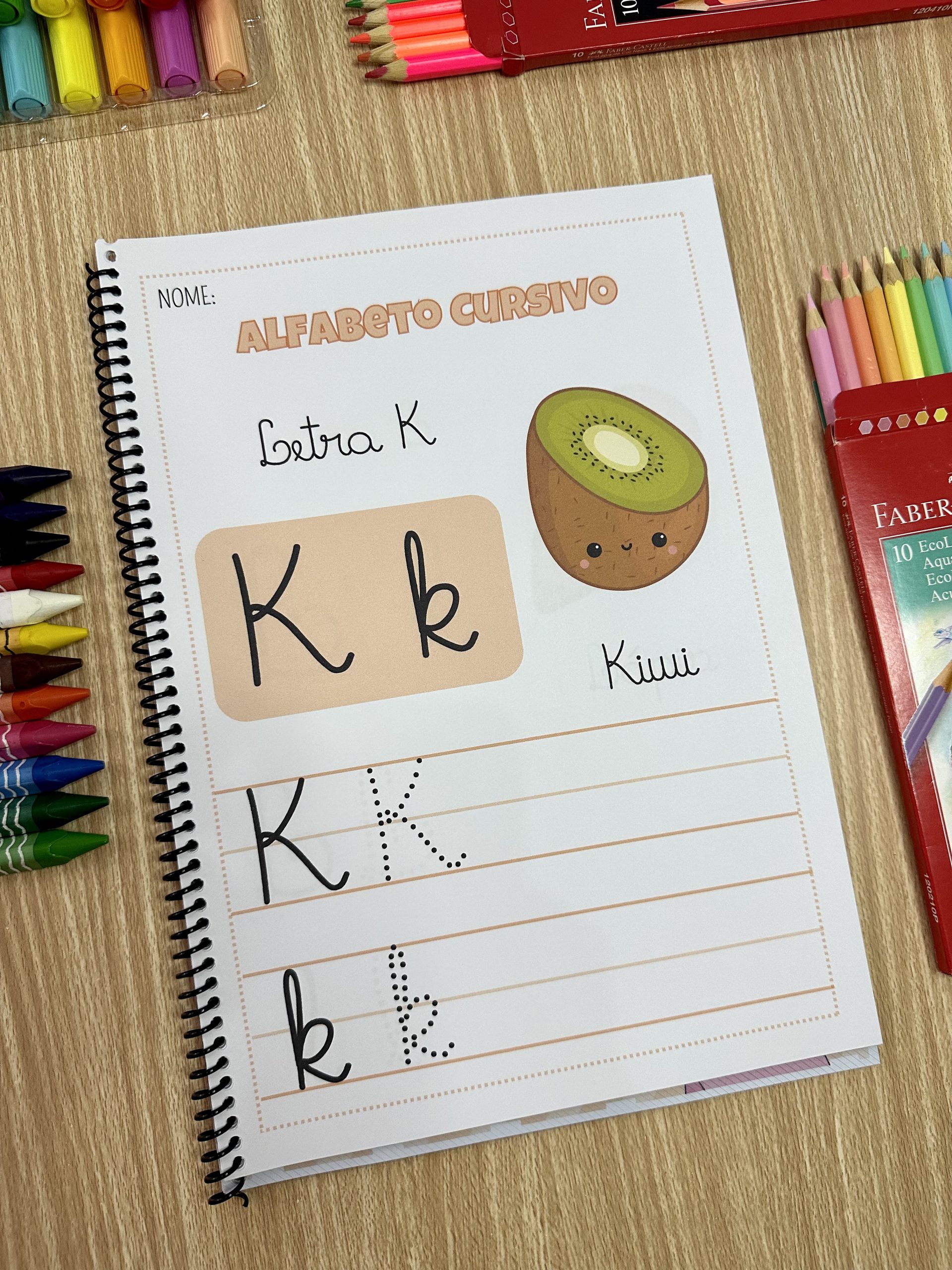 Alfabeto Cursivo – Talyne Wolter: Recursos Pedagógicos para Educadores