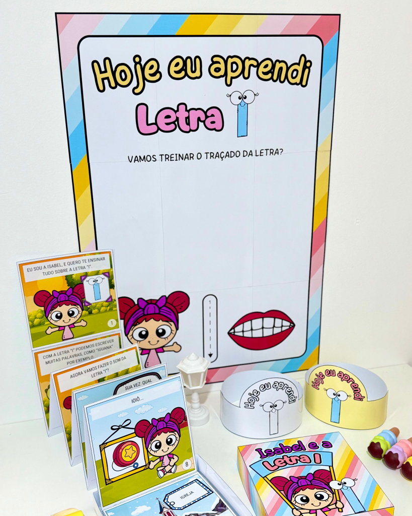 Kit História na Caixa e Cartaz Letra “I” – Talyne Wolter: Recursos ...