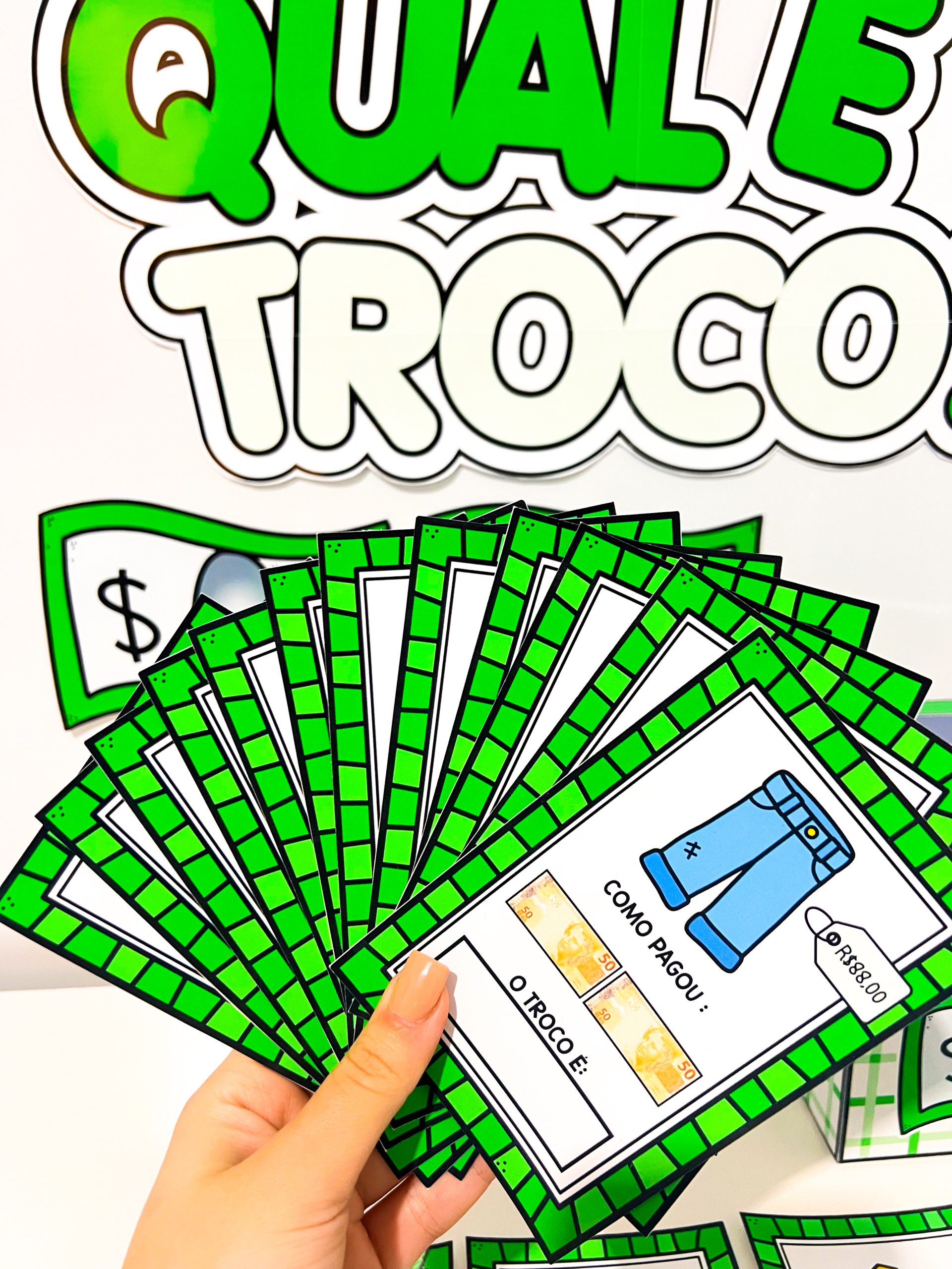 Qual é o Troco? – Talyne Wolter: Recursos Pedagógicos para Educadores
